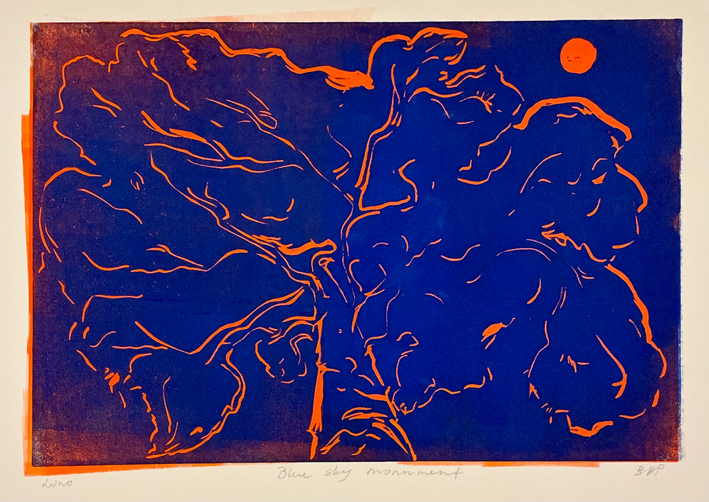 Bodil Drange Pedersen | Blue sky monument | Soli Brug